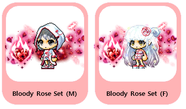 (Sale Ended) Sixteenth Royal Style! Bloody Rose Set & Royal Style Package