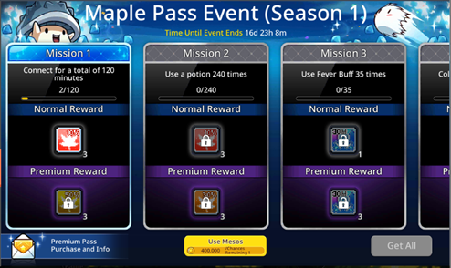 🍄 Maple Pass Event (Season 1)